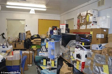 The Aladdins Cave Of Electrical Goods And T Vouchers Stolen By Asda