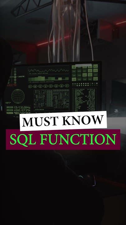 must know sql functions excelanalytics sqlfunctions thedatacharya youtube