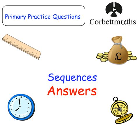 Sequences Answers Corbettmaths Primary