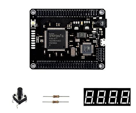 Make A Binary Counter With Mojo V3 Fpga Development Board