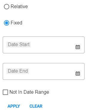 Search Within A Date Range
