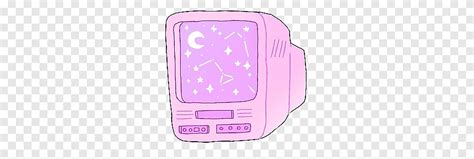 핑크 Crt 컴퓨터 모니터 Png Pngegg