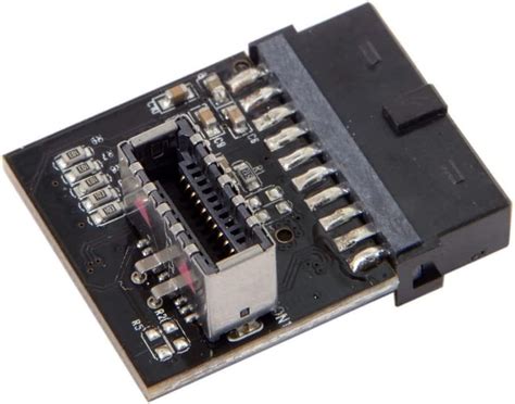 Cy Type E Usb Header Adapter Usb3 0 19pin 20pin Motherboard To Usb3 1 Type E 90