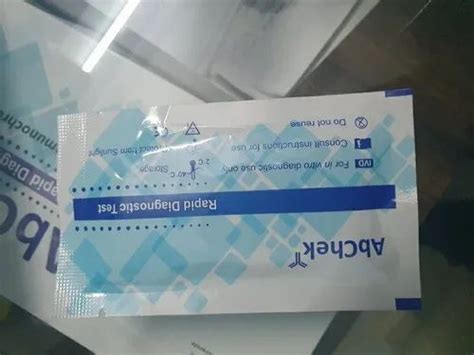 Plastic Malaria Test Kit For Clinical At ₹ 15unit In Lucknow Id 22538273497