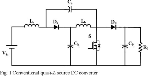 Figure 1 From Modified Switched Boost Continuous Input Current Based Impedance Source Dc Dc