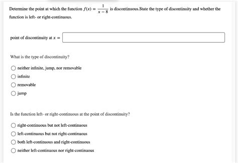 solved determine the one sided limit of the function f in