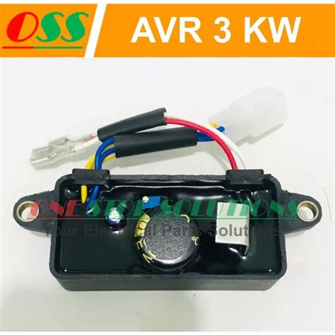 Avr Generator Bensin 2kw 3kw 6 Kabel 1 Phase Avr Genset Lazada Indonesia