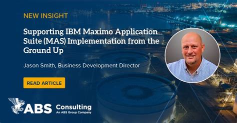 Assetmanagement Reliability Ibmmaximo Digitaltransformation Abs Group