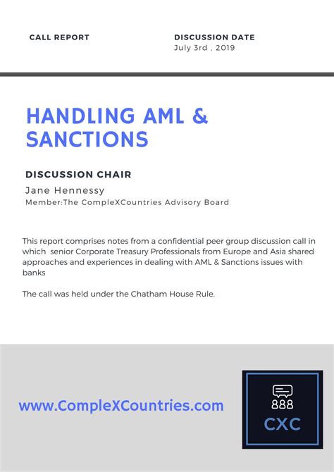 Handling Aml And Sanctions Complexcountries