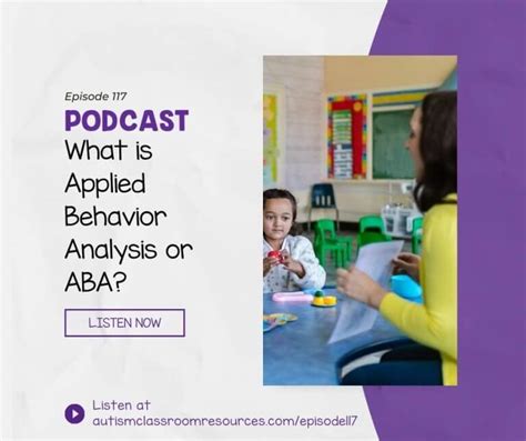 What Is Applied Behavior Analysis Or ABA Autism Classroom Resources