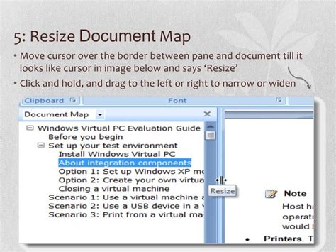 learn how to use document map in word 2007 ppt