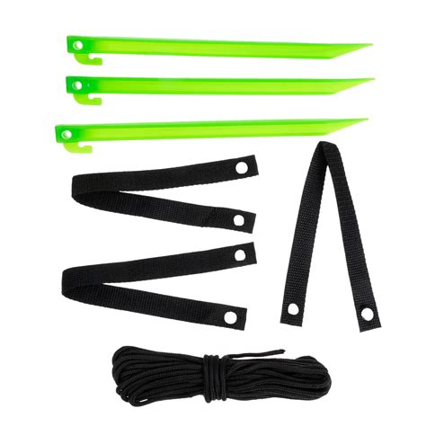 Baluue 1 Set Of Tree Anchor Kit For Small Trees With Nylon Green