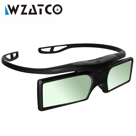 Wzatco Professional Universal Dlp Link Shutter Active 3d Glasses For Jmgo Xgimi All Dlp Ready