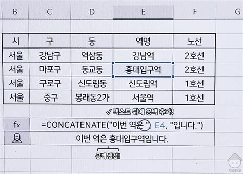엑셀 Concatenate 함수로 문자열 합치기 2025년 카지노사이트 바카라사이트 슬롯사이트 안내