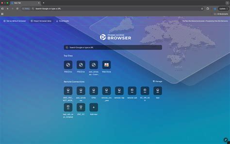 Prisma Access Browser Remote Connections