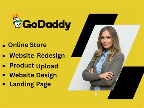 godaddy website design godaddy website redesign upwork