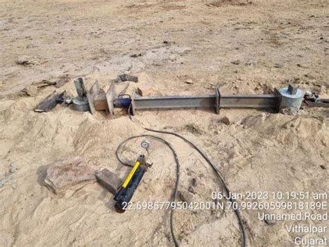 Lateral Load Test On Pile At ₹ 500feet In Rajkot Id 2855007463491
