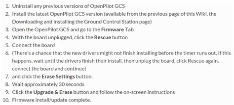CC D Problem Configuring Help DroneTrest