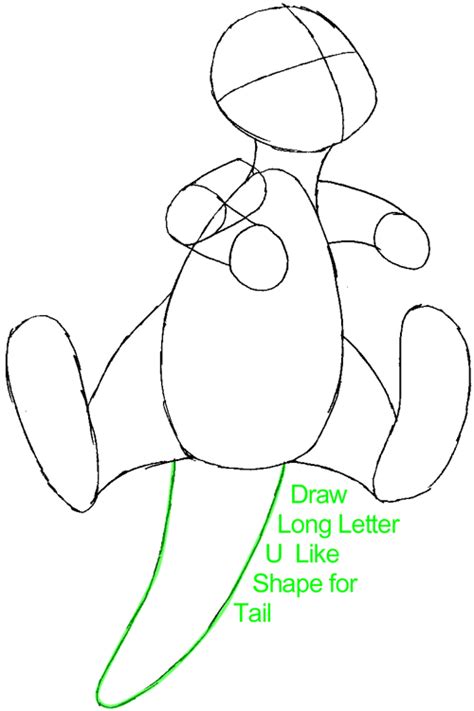 How To Draw Roo From Winnie The Pooh With Easy Step By Step Drawing