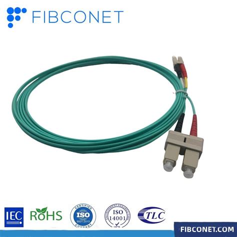 Duplex SC LC ST To LC ST 3meters Fiber Optic Patch Cord Fibconet Communicate