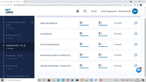 Niharika Bojja On Linkedin Day10 Ccbp Nxtwave 30daysofcode Python