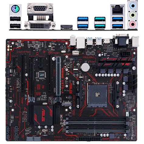 Материнская плата ASUS Prime X370-A X370 Socket AM4 4xDDR4, 6xSATA3 ...