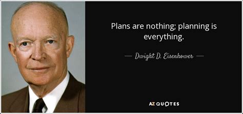 Dwight D Eisenhower Quote Plans Are Nothing Planning Is Everything