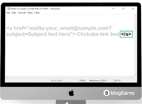 How To Create An Email Link In HTML