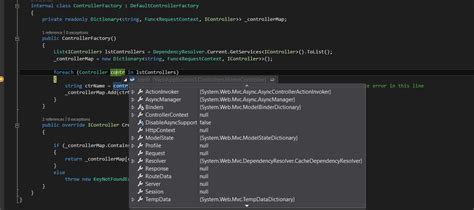C Seems No Controllers Recognized By My Controller Factory Stack Overflow