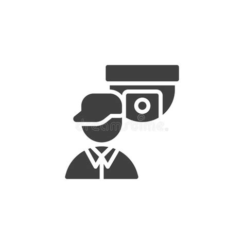 Security Monitoring And Analysis Isolated Cartoon Vector Illustrations Stock Vector