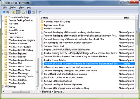 How To Disable Display Of Recent Search Entries In Windows Explorer Search Box AskVG