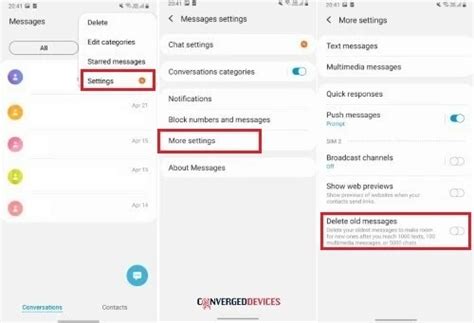 Solved Text Messages From One Person Disappeared Android