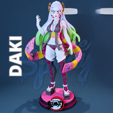 1366 Daki Kimetsu No Yaiba Stl 3d Print Files My Stl