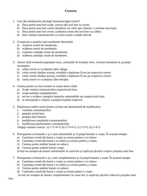 Aplicatii Cerere Pdf