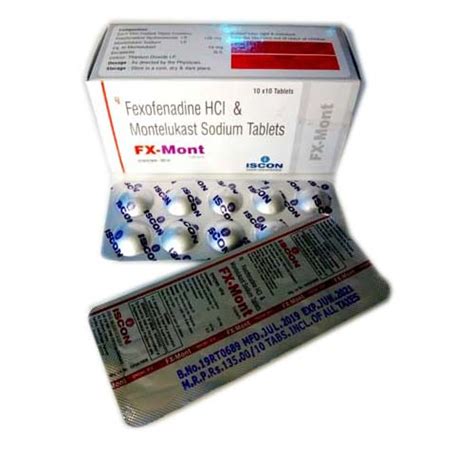Fx Mont Tablets Iscon Life Sciences