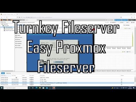 How To Setup Turnkey Linux Fileserver On Proxmox VE YouTube
