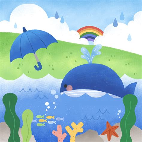 파랑색 오브젝트가 있는 어린이 색상교육 일러스트 유토이미지 상세페이지 베이직샵 일러스트 21740640