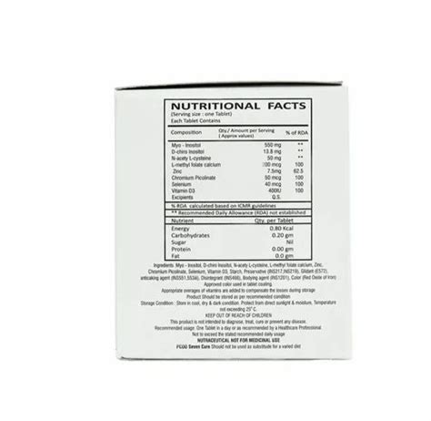 Pcodpcos Women Care Tablet Pcod Seven Cure For Balancing Hormones