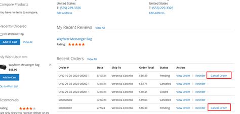 Magento 2 Cancel Order By Customer Extension Mageefy
