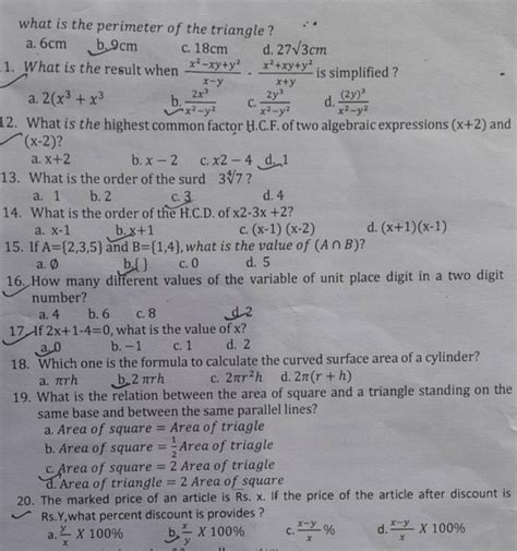 how many different values of the variable of unit place digit in a two di
