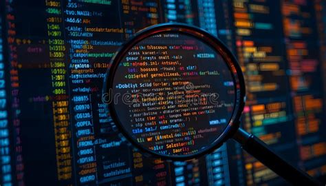 Code On A Computer Screen Displayed Lines Of Colorful Text Representing Different Programming