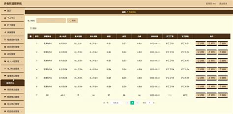 基于javassmflask养老院管理系统源码lw调试文档讲解等养老院管理软件养老院信息化系统敬老院管理系统养老院管理