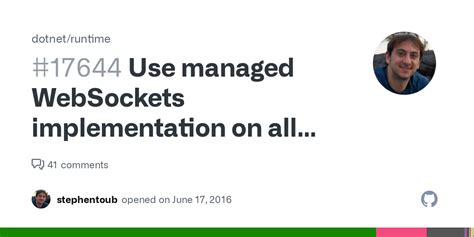 Use Managed WebSockets Implementation On All Windows Not UWP Issue Dotnet Runtime
