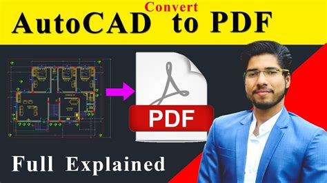 Convert AutoCAD To PDF AutoCAD Civil Mechanical Engineering YouTube