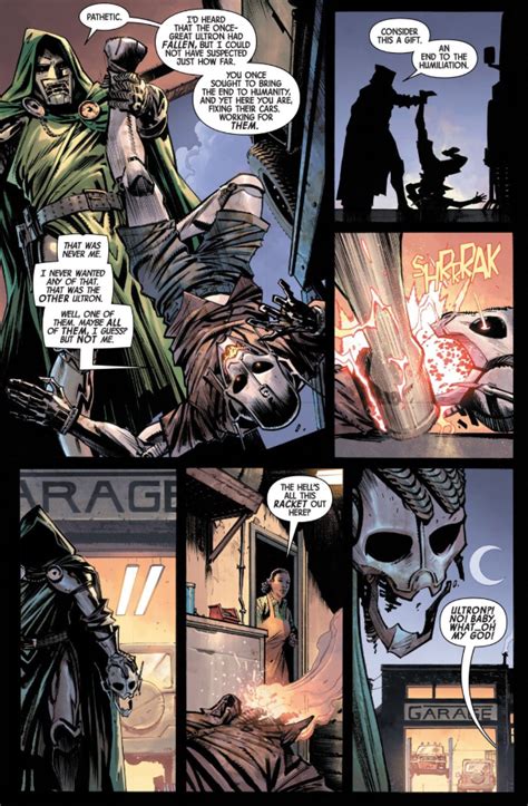 Ouch Doctor Doom Just Curb Stomped Ultron