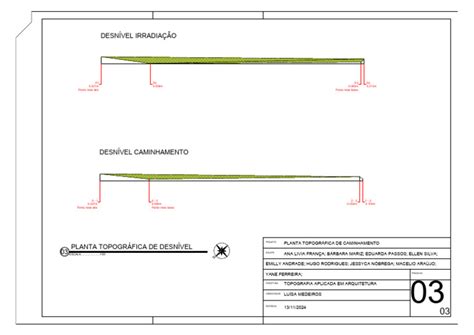 Planta Topográfica De Desnível 150 Pdf