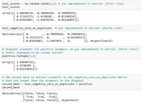 exercise 3 triplet loss cannot progress and conflicting instructions