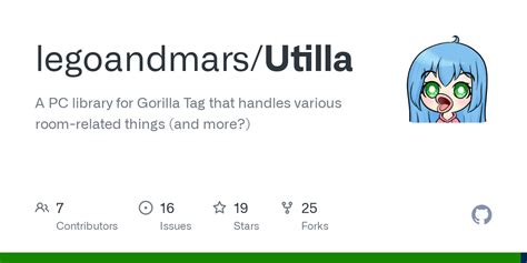 github legoandmars utilla a pc library for gorilla tag that handles