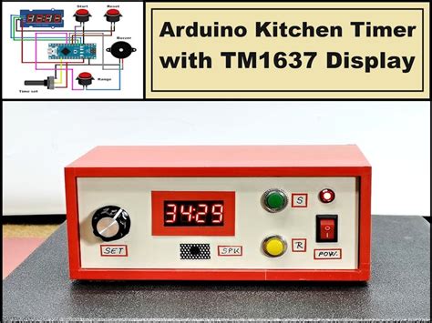 Simple And Versatile Arduino Kitchen Timer With Tm1637 Display
