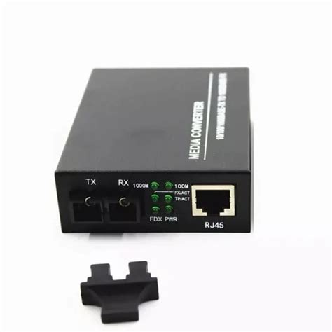 Hanutech Single Mode Dual Fiber Ethernet To Fiber Gigabit Media Converter 10 100 1000mbps